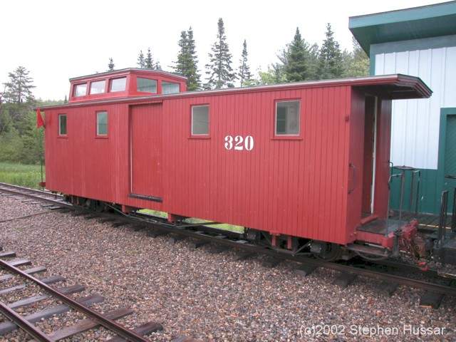 WW&F caboose #320: The NERAIL New England Railroad Photo Archive