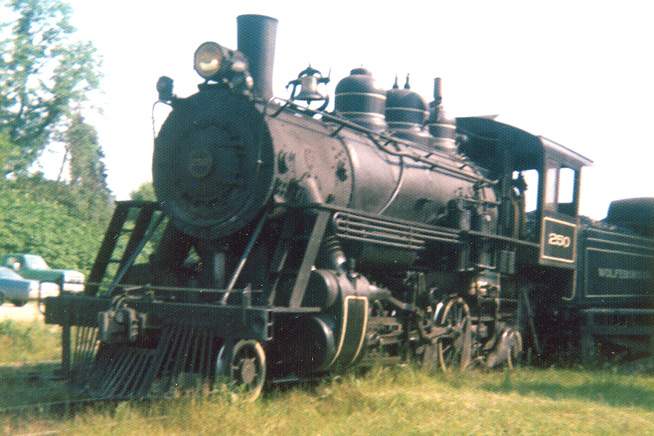 Wolfeboro Railroad 2-6-2 #250: The NERAIL New England Railroad Photo ...
