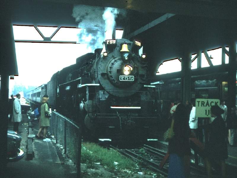 NKP-759 arriving North Station: The NERAIL New England Railroad Photo ...