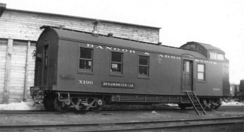 Bangor & Aroostook Dynamometer Car Then...: The NERAIL New England ...
