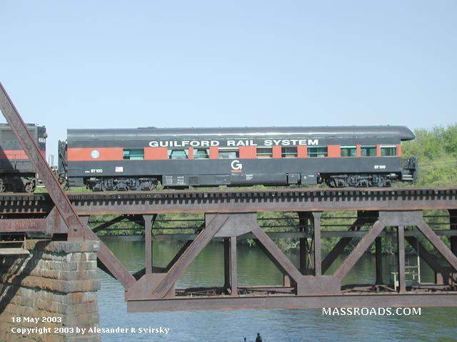 Guilford Rail System private business car #ST 100.: The NERAIL New ...