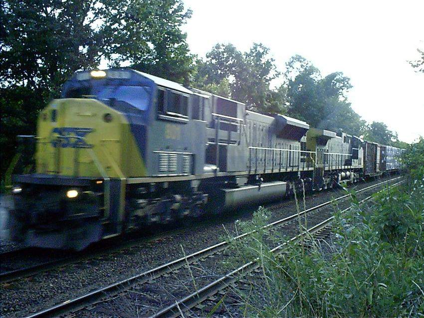 CSX SD80MAC 801: The NERAIL New England Railroad Photo Archive