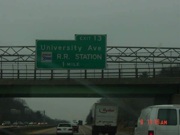 Route 128 Station advertised on Route 128: The NERAIL New England ...