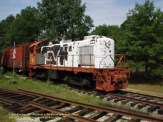 Conn. Eastern RR Museum's Alco S4: The NERAIL New England Railroad ...