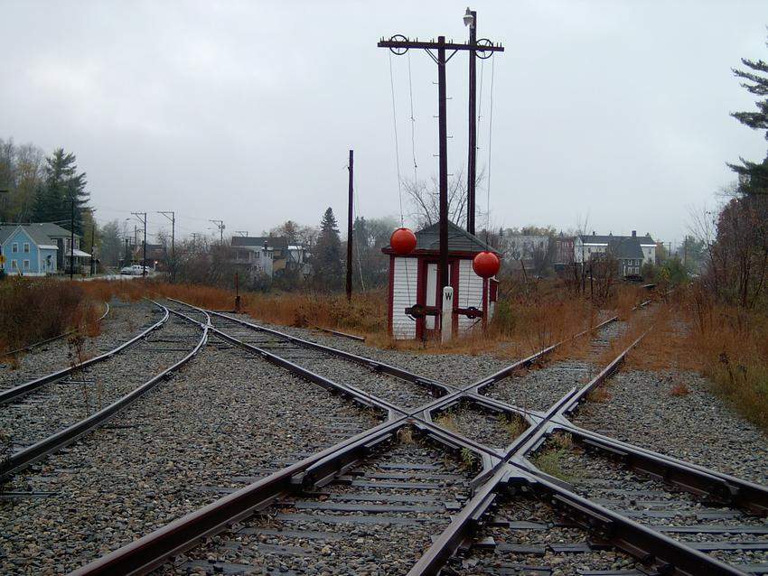 ball signal Whitefield NH: The NERAIL New England Railroad Photo Archive