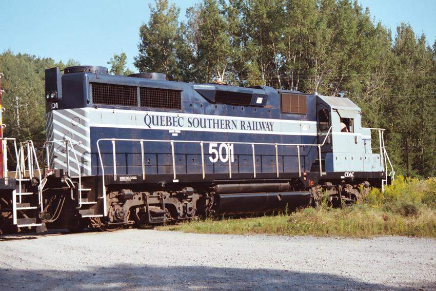 Quebec Southern GP35m 501: The NERAIL New England Railroad Photo Archive
