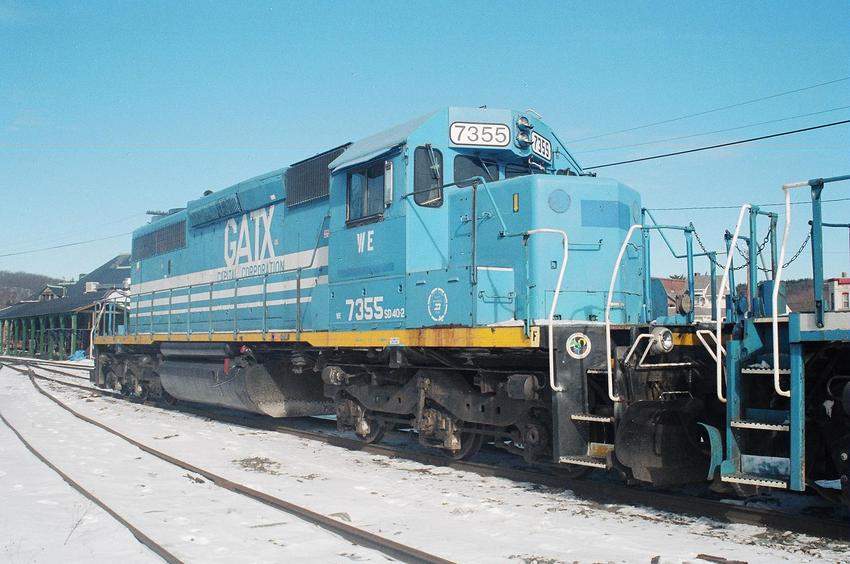 W&LE unit number 7355: The NERAIL New England Railroad Photo Archive