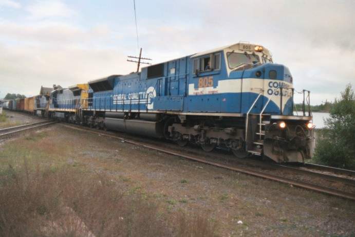 SD80MAC in Palmer, MA: The NERAIL New England Railroad Photo Archive