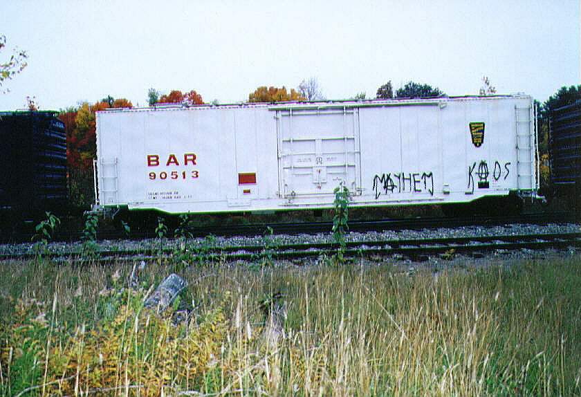 Bangor & Aroostook grain loading box cars: The NERAIL New England ...