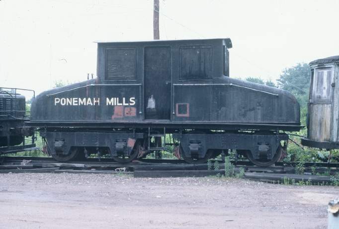 Ponemah Mills freight motor at CTM: The NERAIL New England Railroad ...