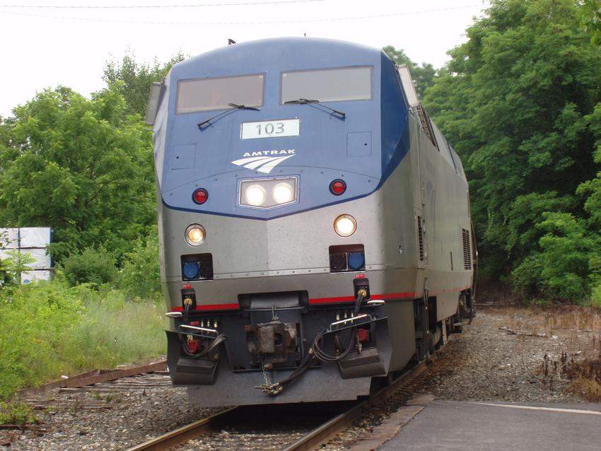Amtrak P42AC-DM 103: The NERAIL New England Railroad Photo Archive