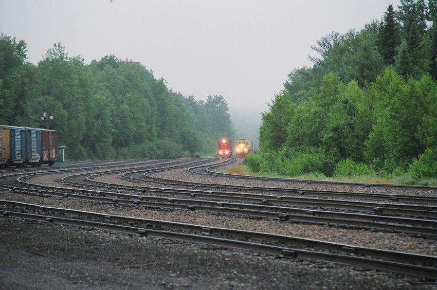 M.M.& A. 3614 Gives Pig Train To N.B.S.R. 2319.: The NERAIL New England ...