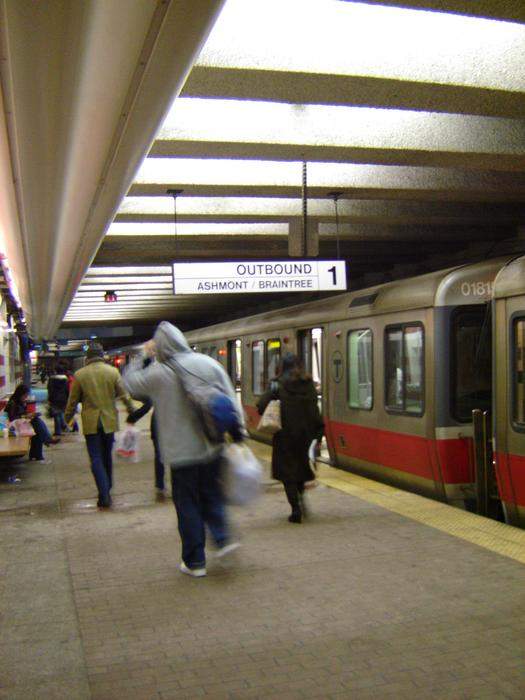 Red Line out at Andrew: The NERAIL New England Railroad Photo Archive