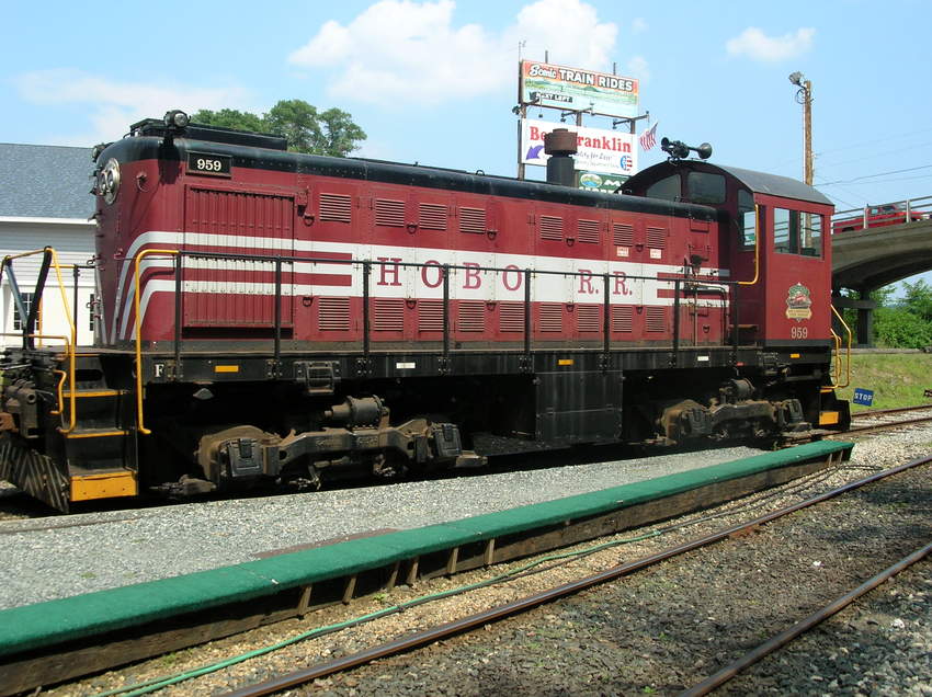Hobo Railroad 959 Alco Switcher at Meredith, NH: The NERAIL New England ...