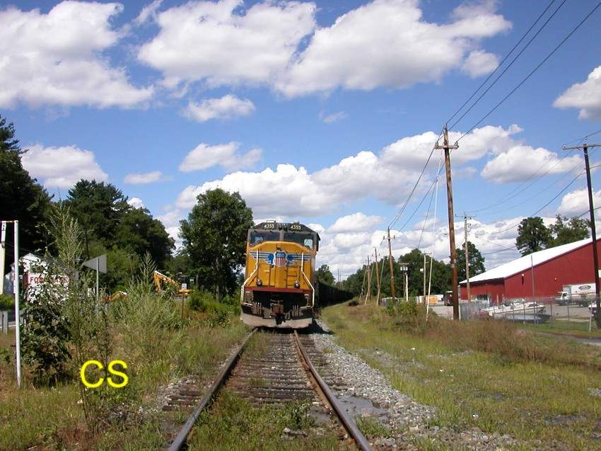 UP 4355-Empty coal train: The NERAIL New England Railroad Photo Archive
