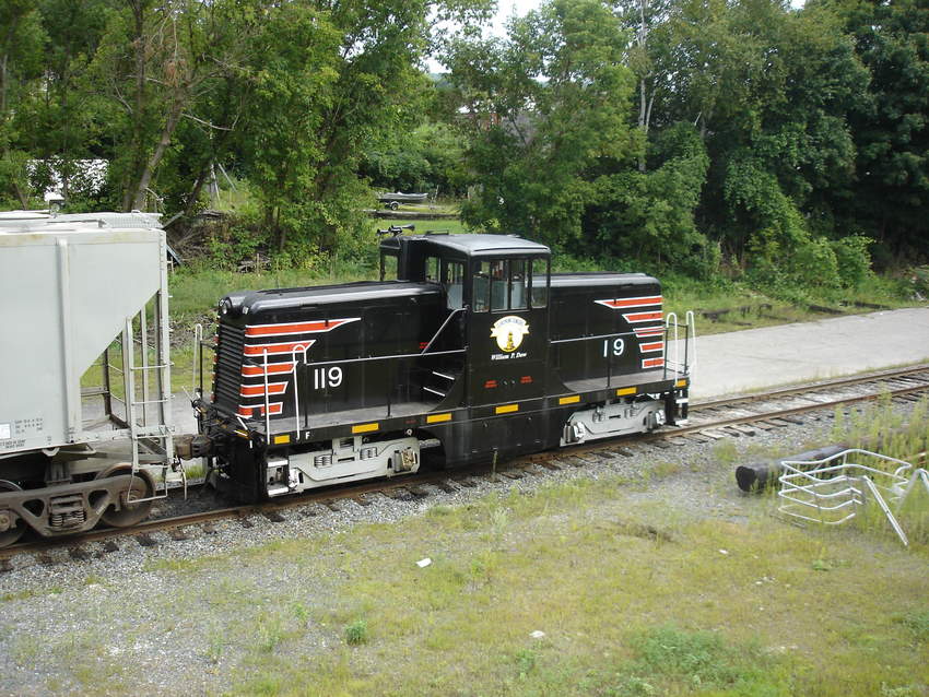Ex B&M 44 Tonner #119 at West Lebanon NH (Westboro): The NERAIL New ...