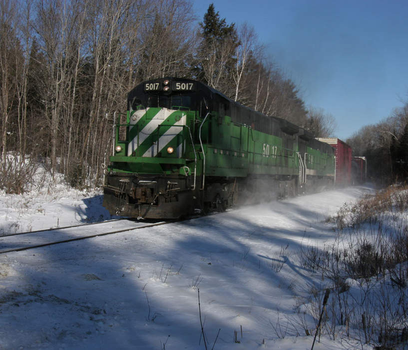 MMA Job 1 just outside Millinocket Yard: The NERAIL New England ...