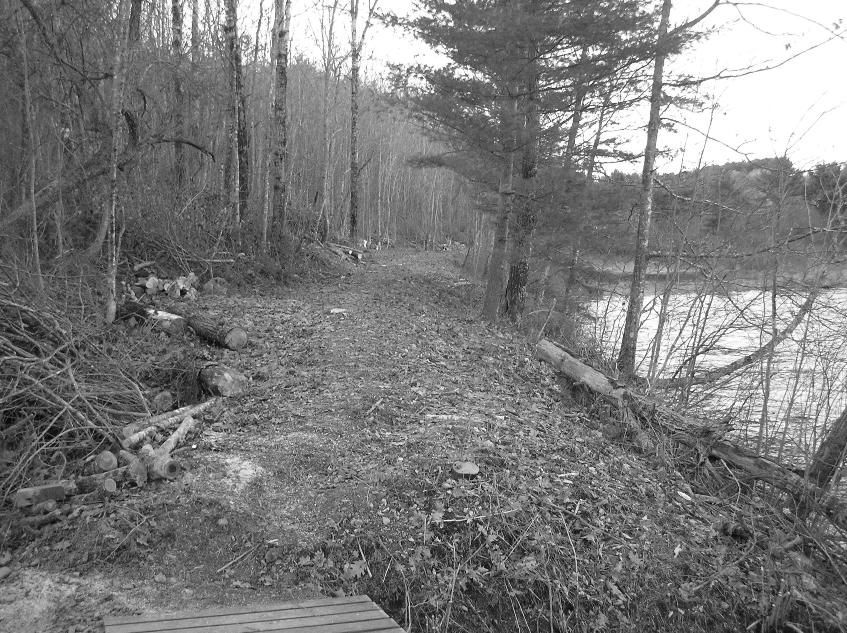 ROW along the Sheepscot river: The NERAIL New England Railroad Photo ...