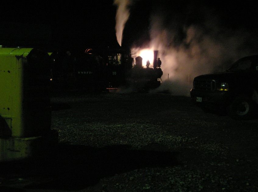 Engine #10 steaming at Sheepscot station.: The NERAIL New England ...