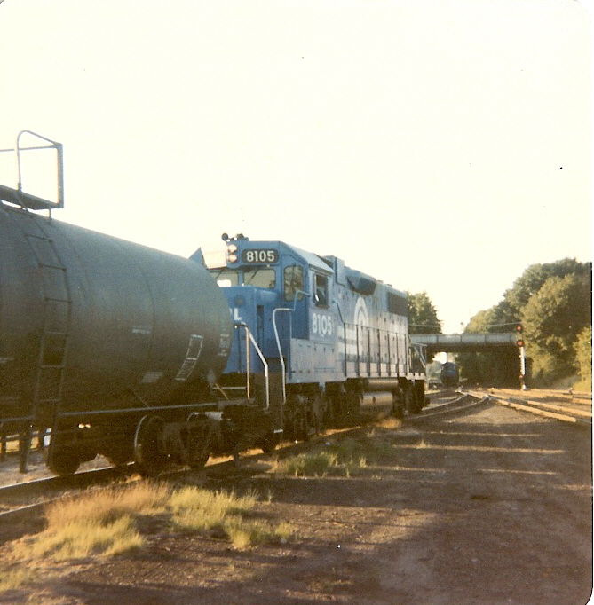 Conrail GP 38 #8105 at Middleboro, Ma.: The NERAIL New England Railroad ...