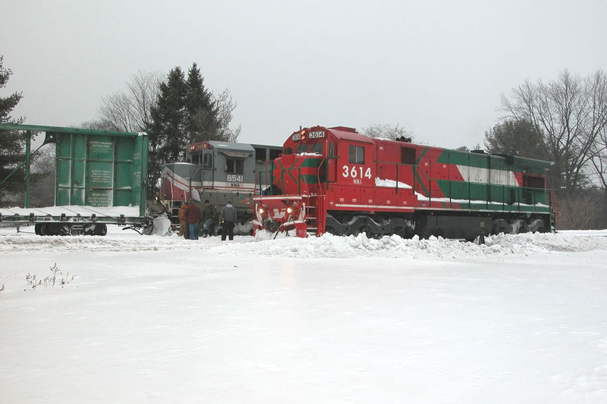Brownville Junction East end of yard: The NERAIL New England Railroad ...