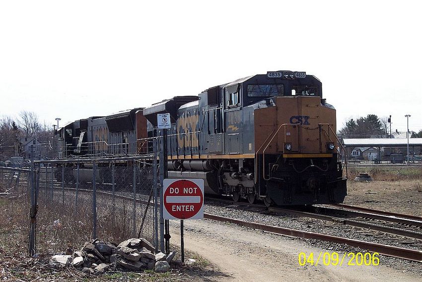 CSX SD70ACe 4835 with SD70AC 4755.: The NERAIL New England Railroad ...