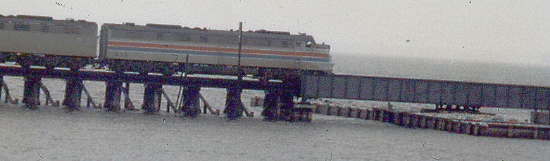 Amtrak's Montrealer on the Trestle at East Alburgh, VT: The NERAIL New ...