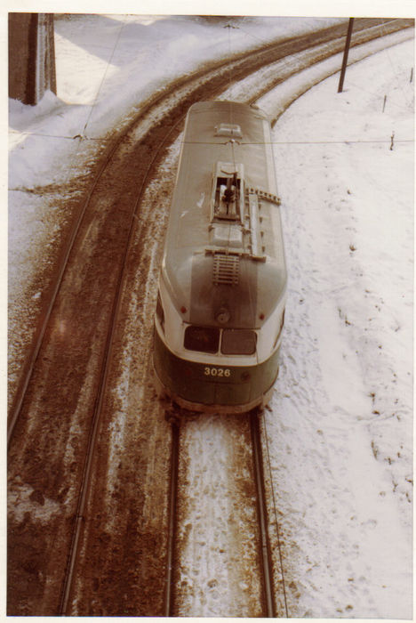 PCC passing under New Haven RR (Penn Central) bridge.: The NERAIL New ...