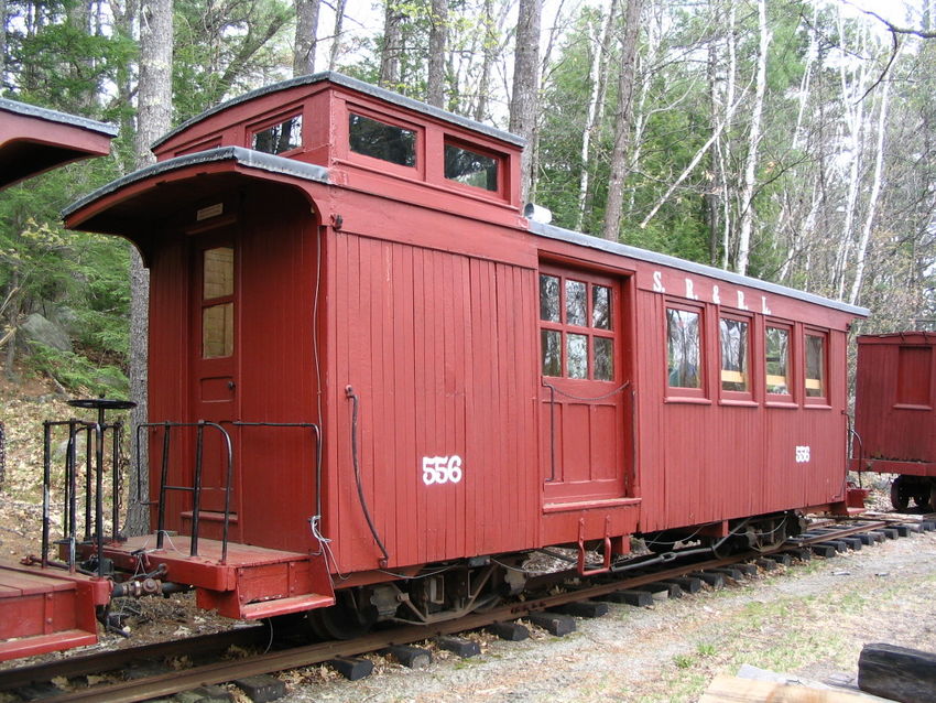 SR&RL Caboose #556: The NERAIL New England Railroad Photo Archive