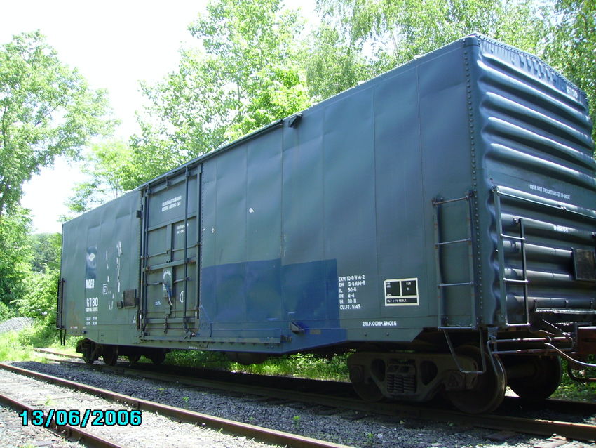 MCER #6730 (boxcar in captive service): The NERAIL New England Railroad ...