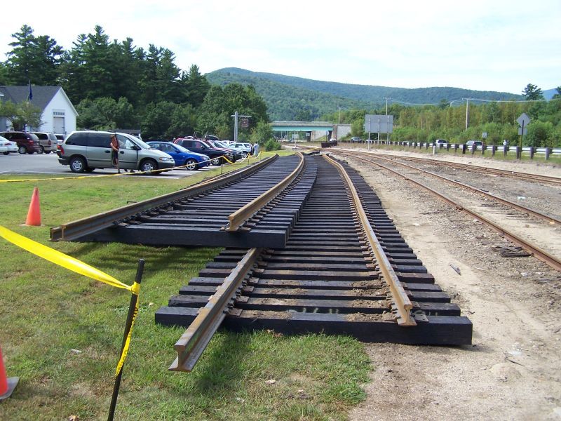 New Welded Rail Track Panels in Lincoln NH: The NERAIL New England ...