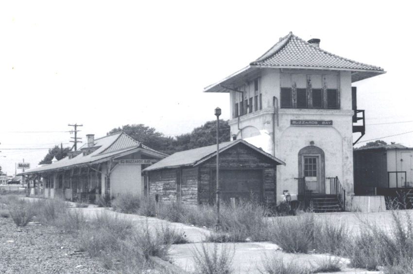 Buzzards Bay, MA Railroad Station in 1975.: The NERAIL New England ...