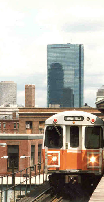 Old Orange Line Elevated to Forest Hills Station, Boston: The NERAIL ...