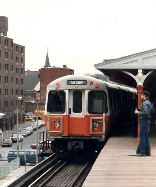 Old Orange Line Elevated to Forest Hills Station, Boston: The NERAIL ...