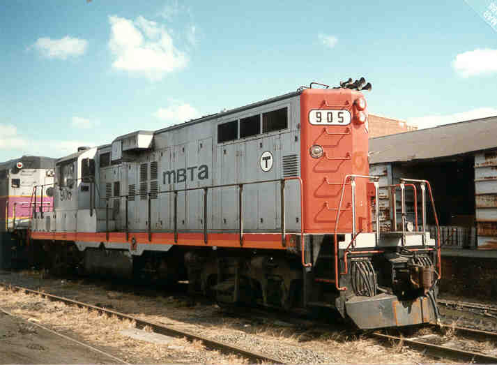 MBTA Engine #905: The NERAIL New England Railroad Photo Archive