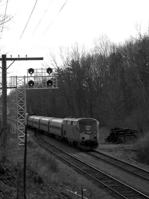 Westbound Amtrak Downeaster: The NERAIL New England Railroad Photo Archive