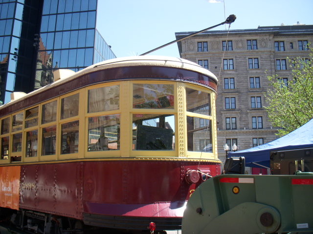 TTC Peter Witt Trolley 3898 on Display in Boston: The NERAIL New ...