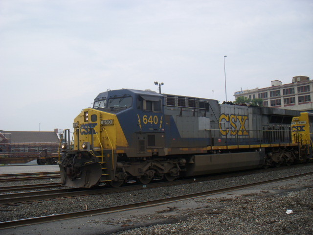 CSX CW60AC 640 at Worcester, MA: The NERAIL New England Railroad Photo ...