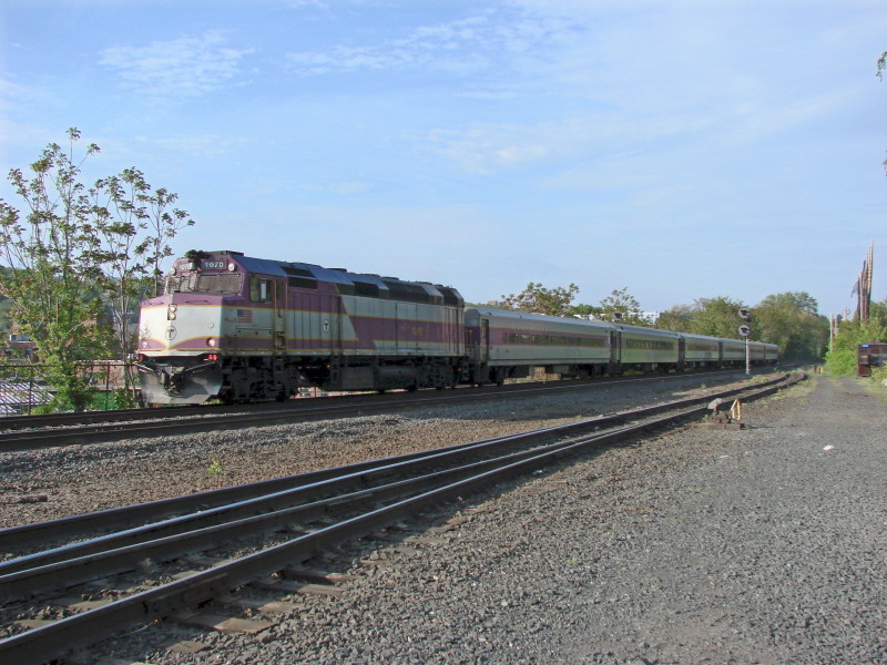 MBTA Commuter Train CP-43 East Worcester Yard: The NERAIL New England ...