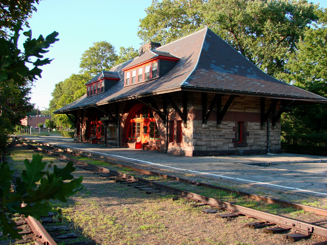 Former Old Colony Station in Easton: The NERAIL New England Railroad ...