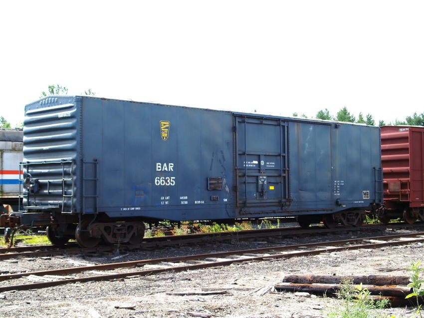 BAR Boxcar #6635: The NERAIL New England Railroad Photo Archive