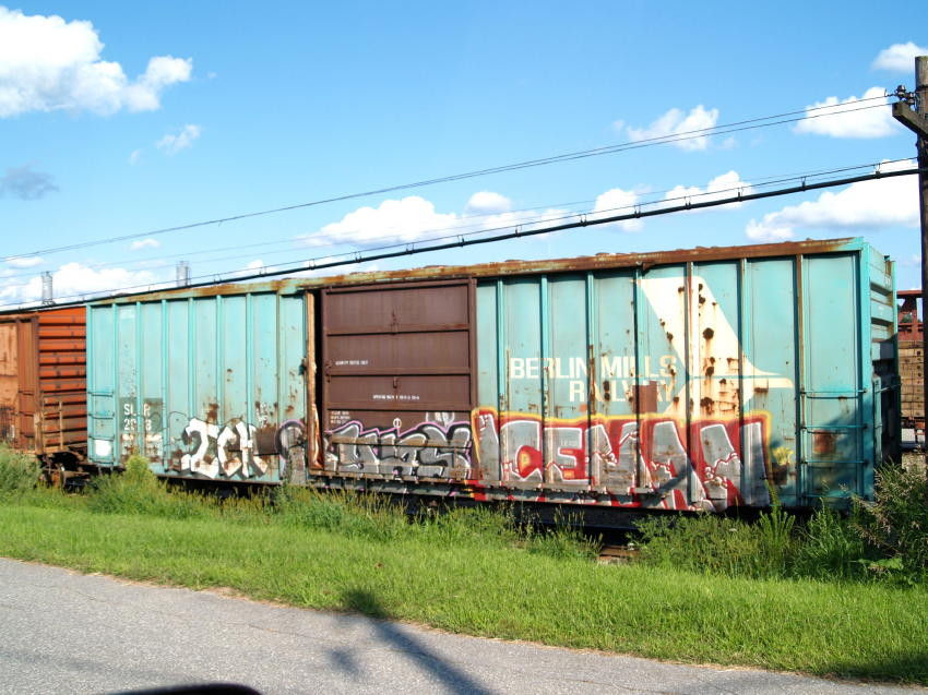 SLR/Berlin Mills Boxcar #298: The NERAIL New England Railroad Photo Archive