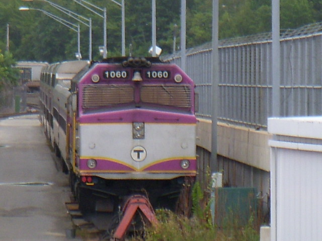 MBTA #1060 at Worcester, MA: The NERAIL New England Railroad Photo Archive