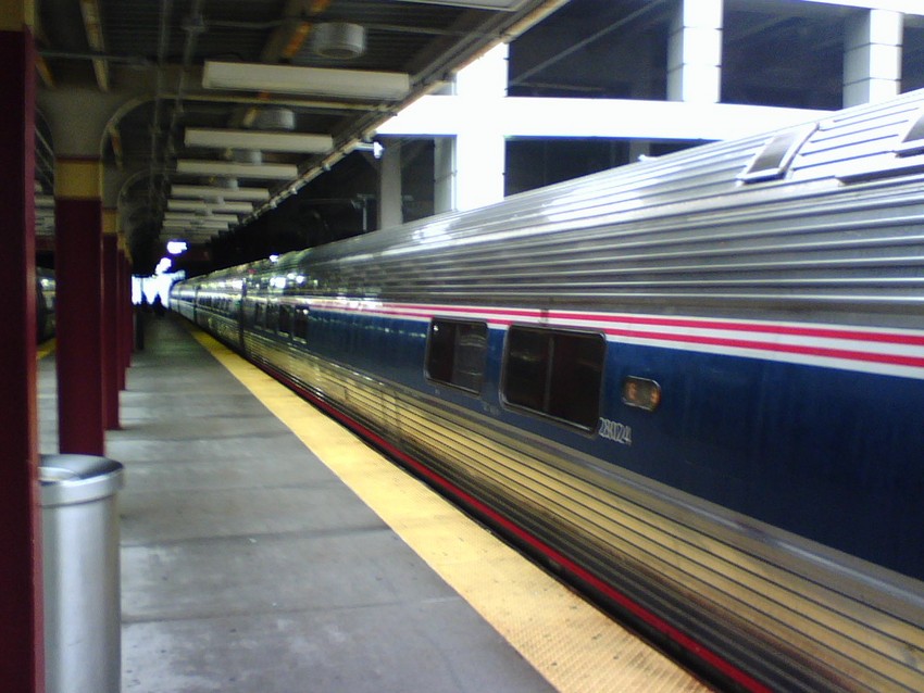 Amfleet II cafe car: The NERAIL New England Railroad Photo Archive