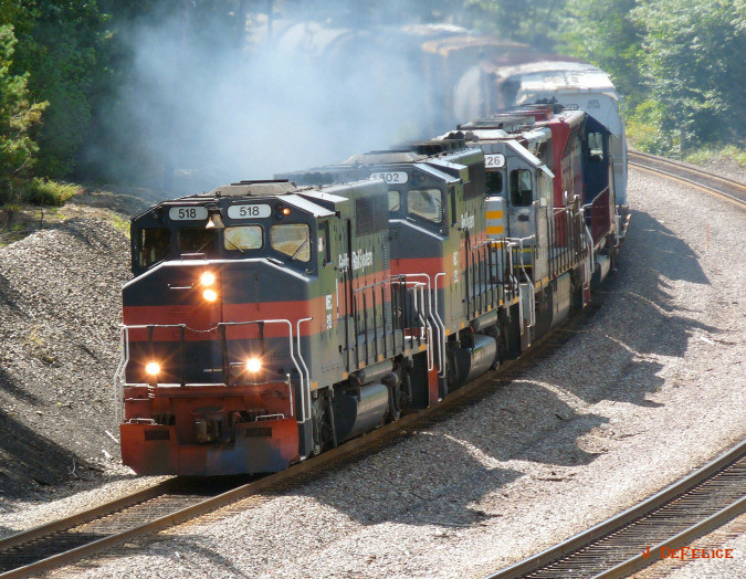 Train EDNA at Lunenburg MA: The NERAIL New England Railroad Photo Archive