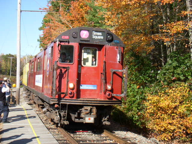 New York City R-33WF Redbird Subway Car #9327: The NERAIL New England ...
