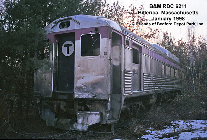 ex-Boston & Maine Railroad RDC 6211: The NERAIL New England Railroad ...