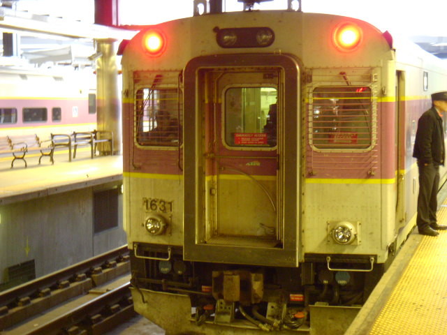 MBTA CTC-1B Cab Coach at North Station: The NERAIL New England Railroad ...