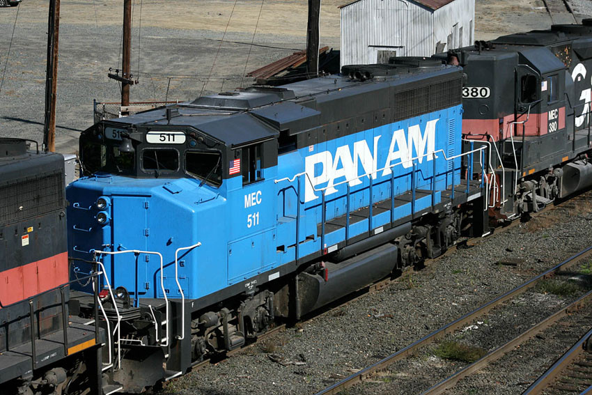 PanAm 511 E. Deerfield MA: The NERAIL New England Railroad Photo Archive