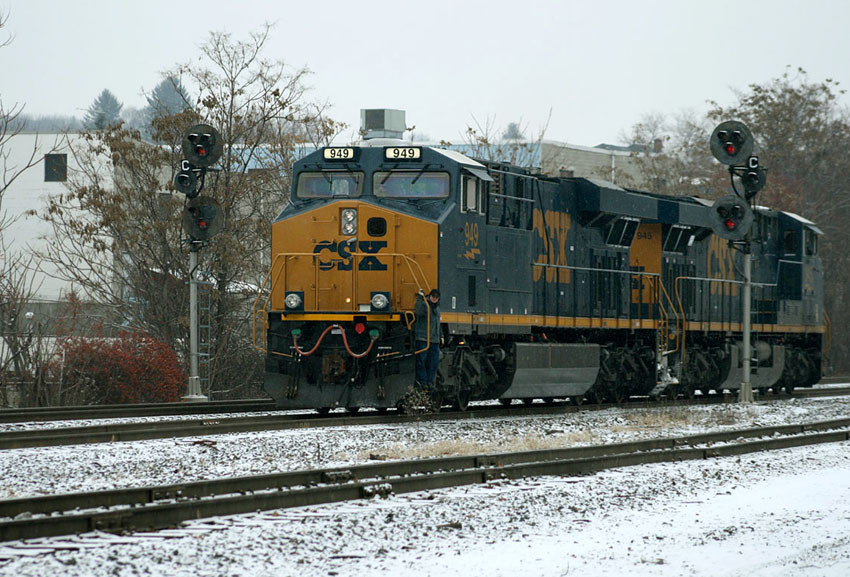 CSX 949 Worcester MA: The NERAIL New England Railroad Photo Archive